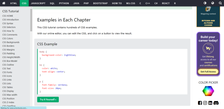 Day 9-16 Basic CSS Front-end Developer RoadMap (2023 Edition)